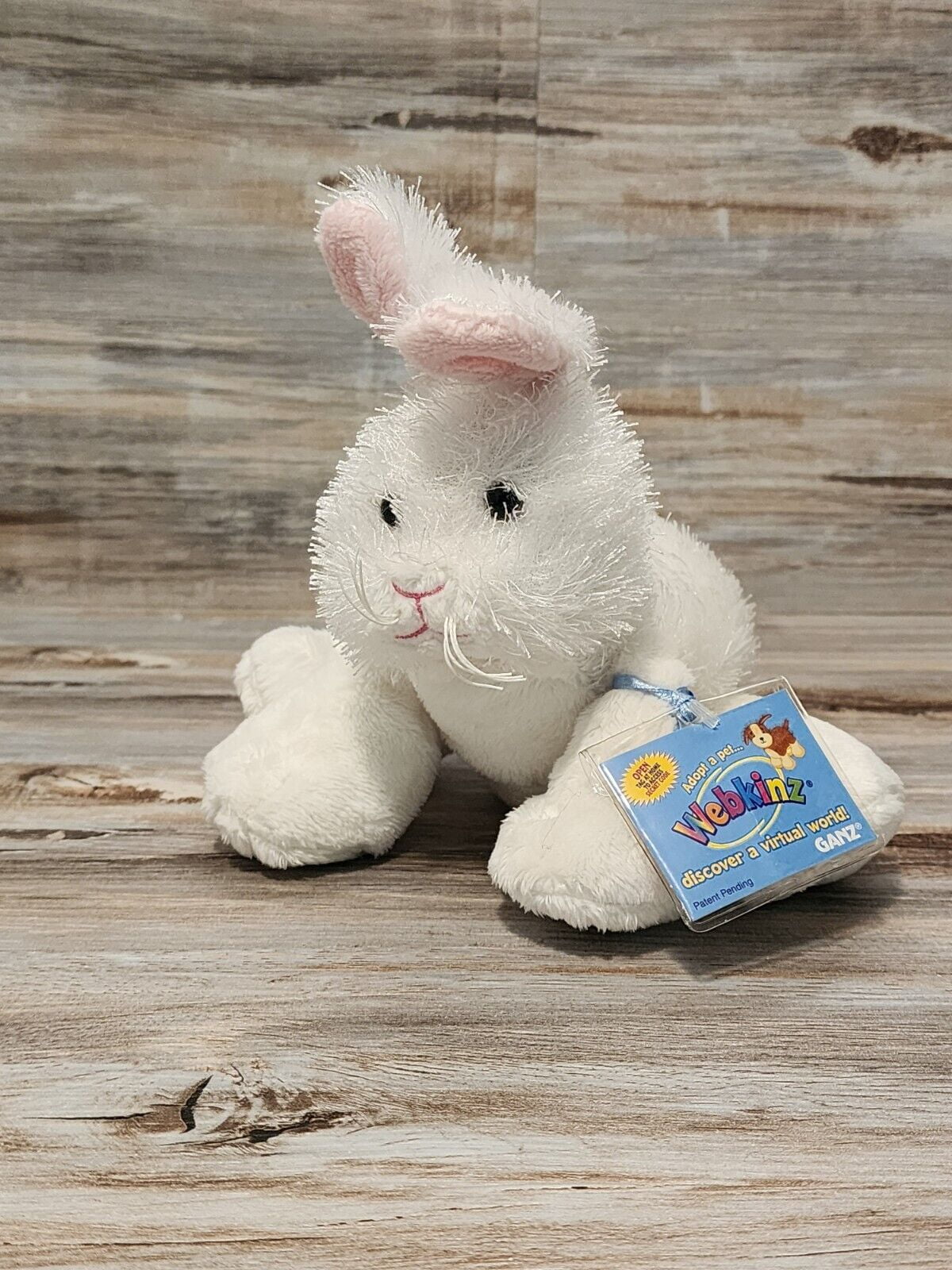 Webkinz Lil' Kinz - White Rabbit 8" Plush (With Sealed Code)(BONUS 1 FUN CHOPS) - Walmart.com