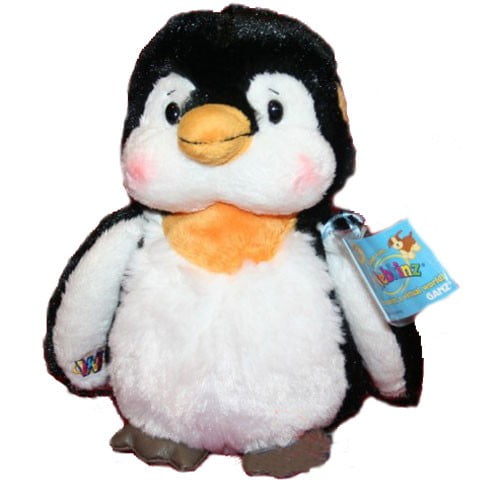 Webkinz - PENGUIN (8.5" Plush) (NEW WITH WEBKINZ SEALED CODE)(BONUS 1 ...