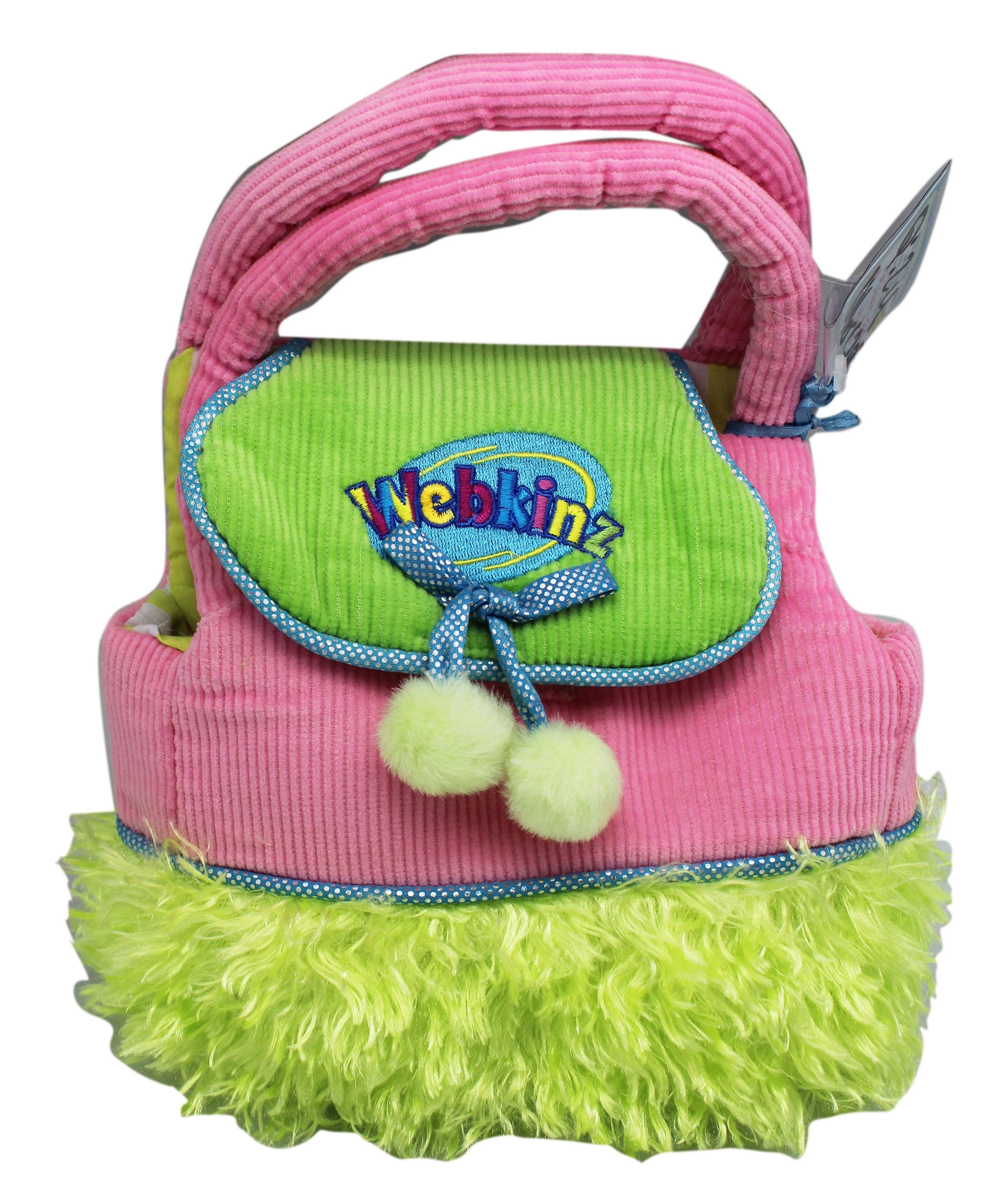 Webkinz Pink and Green Pet Carrier With Code - By Ganz - Walmart.com