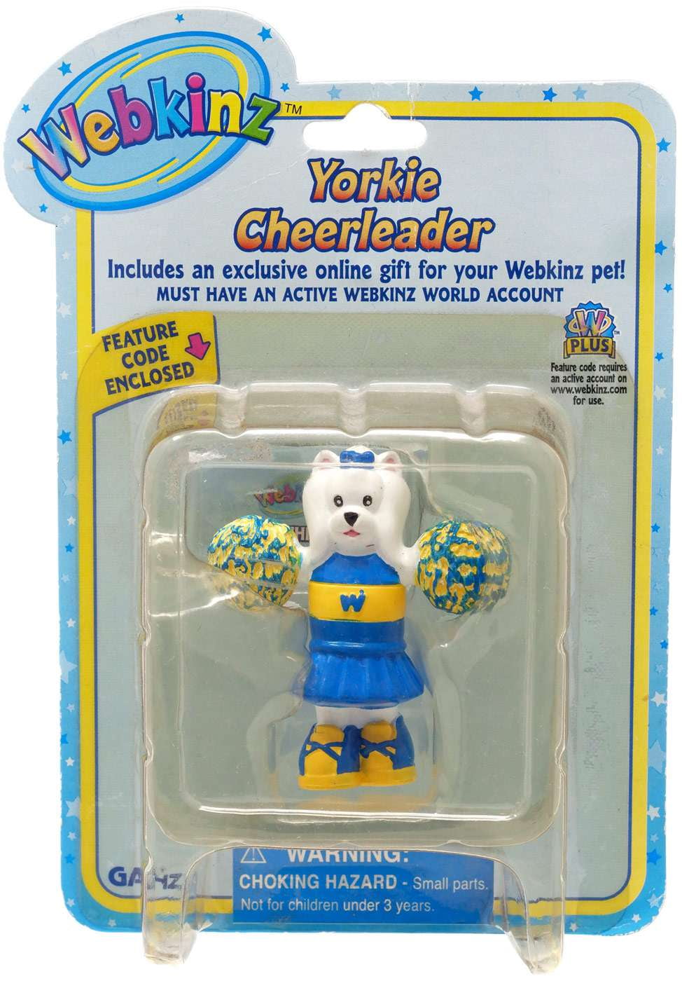 Webkinz Series 1 Yorkie Cheerleader Mini Figure - Walmart.com