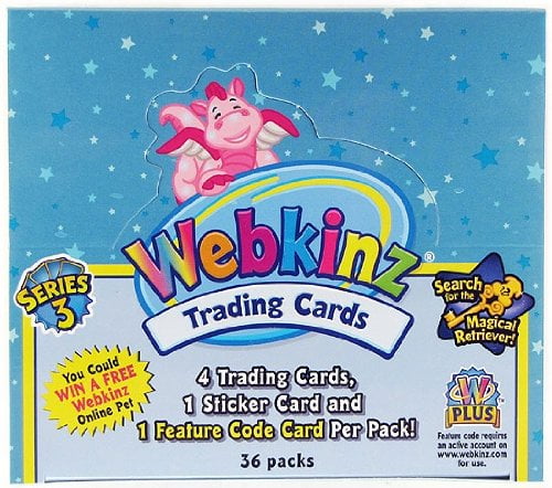 Webkinz Series 3 Trading Cards Sealed Box - Adoptable Online Pets Toys ...