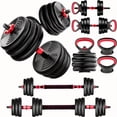 Webliew Adjustable Dumbbells Set - 30 lbs Weights Dumbell Set - Walmart.com