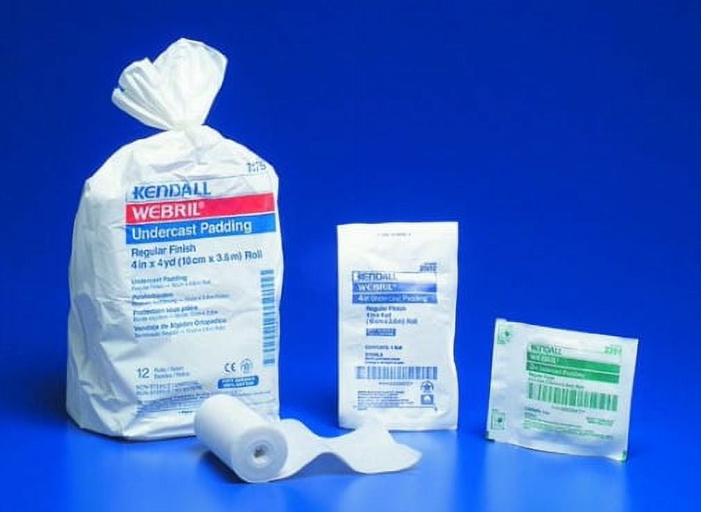 Webril Cast Padding Undercast 3 Inch X 4 Yard Cotton NonSterile, 2059 ...