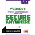 Webroot Internet Security Complete with Antivirus Protection for 5 ...
