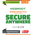 Webroot Internet Security Plus, 1-Year Subscription for 3 Devices ...