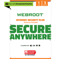 Webroot Internet Security Plus with Antivirus Protection for 3 Devices ...