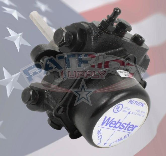 Webster 22R221D5C14 Oil Pump 23 GPH, 300 PSI, 3450 RPM, CW/R Roataion ...