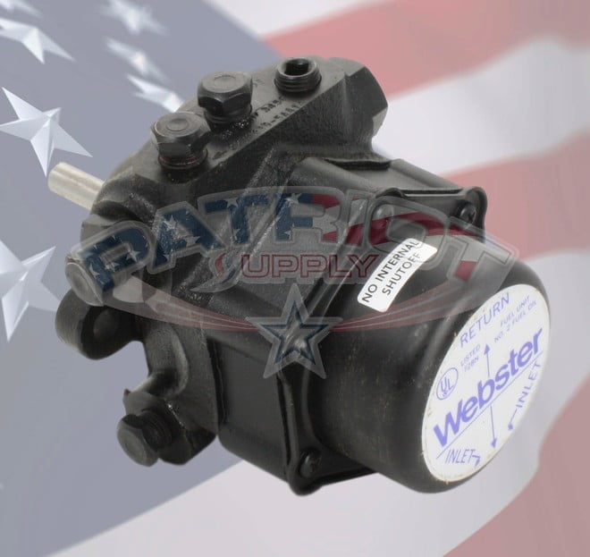 Webster 22R623D-5AA14 Two Stage Oil Pump 56 GPH @ 300 PSI 3450 RPM ...