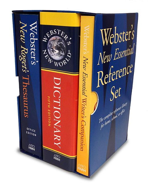 Webster's New Essential Reference Box Set : The Complete Reference ...