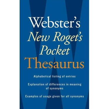 Merriam-Webster's American English Pocket Thesaurus (Paperback ...