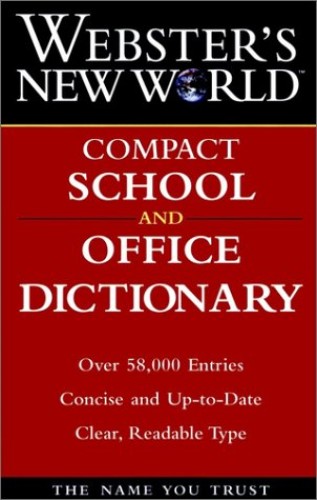 Pre-Owned Webster's New World Compact School and Office Dictionary ...