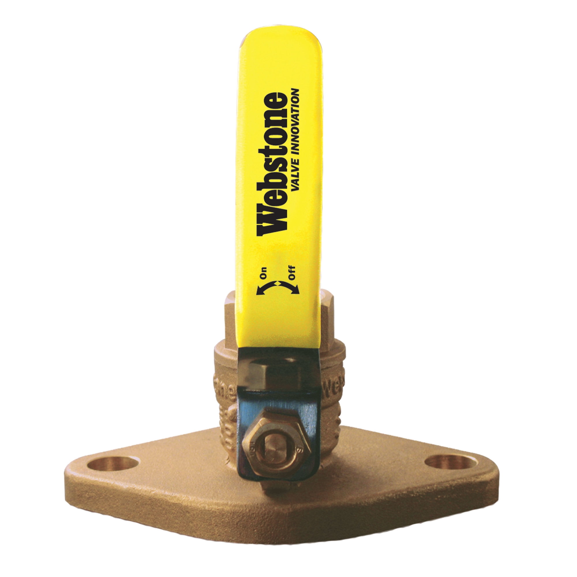 Webstone 50406 Isolator Union-Flange Ball Valve - 1-1/2", Sweat ...