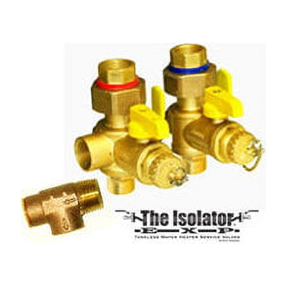 Webstone Tankless Water Heater Valve,3/4 In,Brass 54443WPR - Walmart.com
