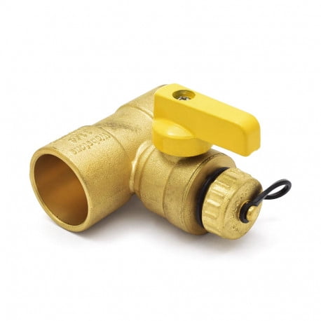 Webstone Valves 1-1/4" Sweat (CxC) T-Drain (Lead-Free) - Walmart.com