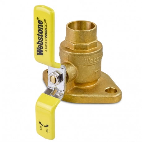 Webstone Valves 1" Sweat Isolator Flange Valve - Walmart.com