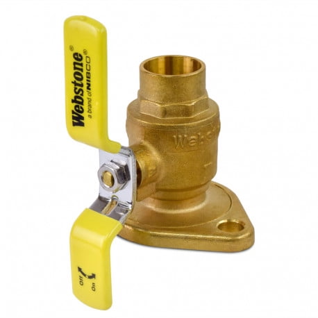 Webstone Valves 1" Sweat Isolator Valve w/ Rotating Flange - Walmart.com