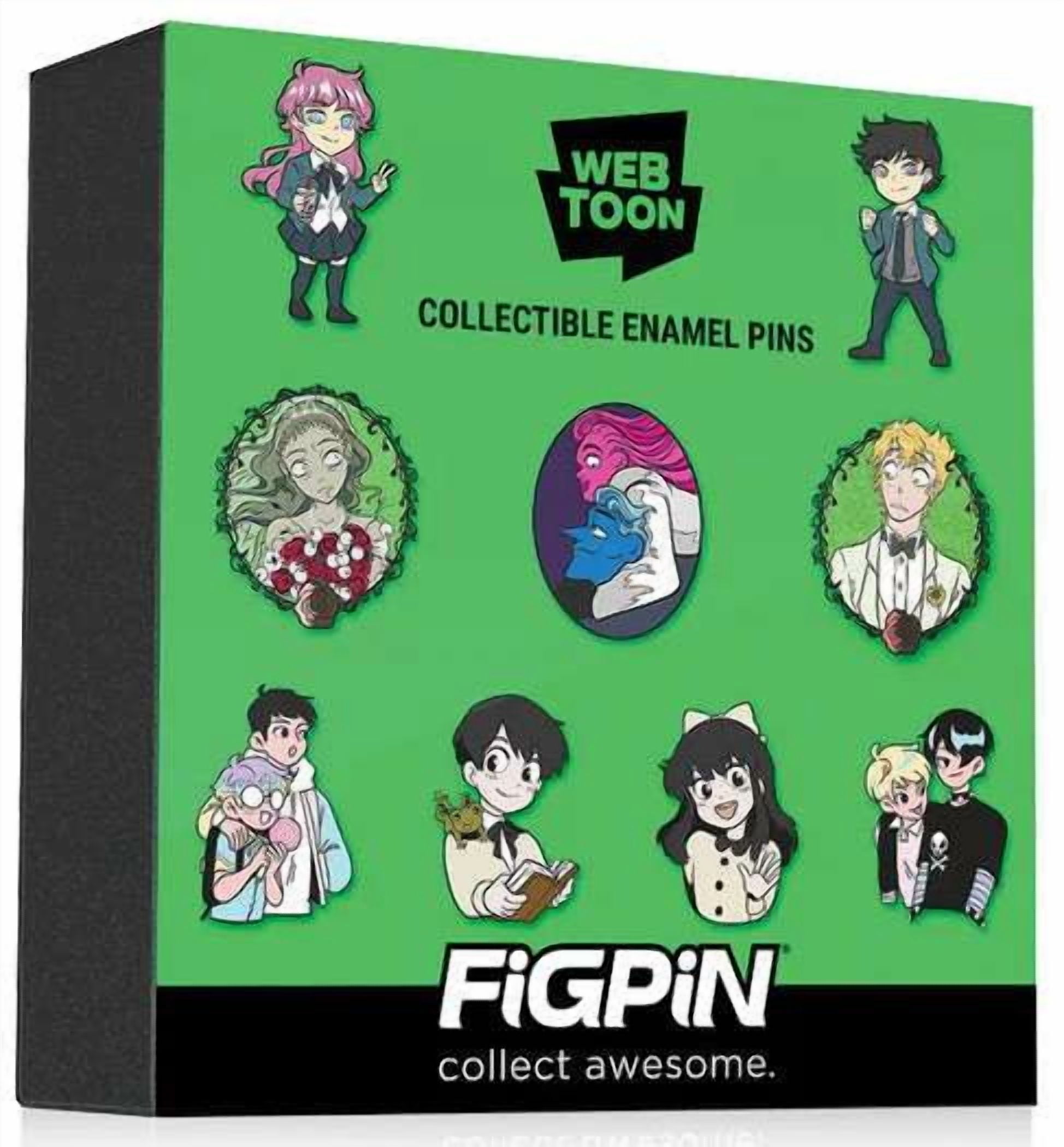 Webtoon Series 1 Enamel Pins Mystery Pack (1 RANDOM Collectible Hard ...