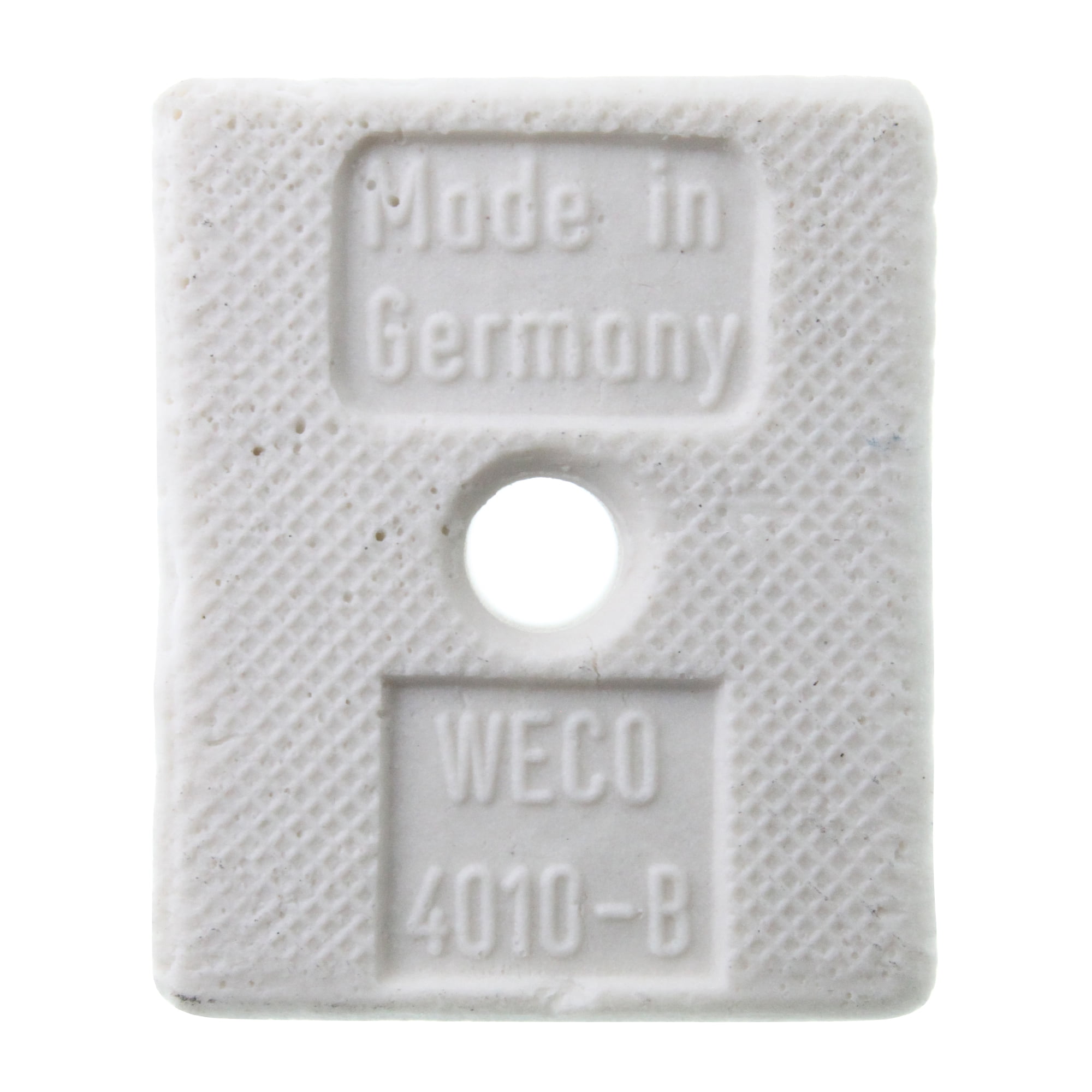 Weco 4010-B Porcelain Ceramic Euro-Style Terminal Block, 600-Volt, 2 ...