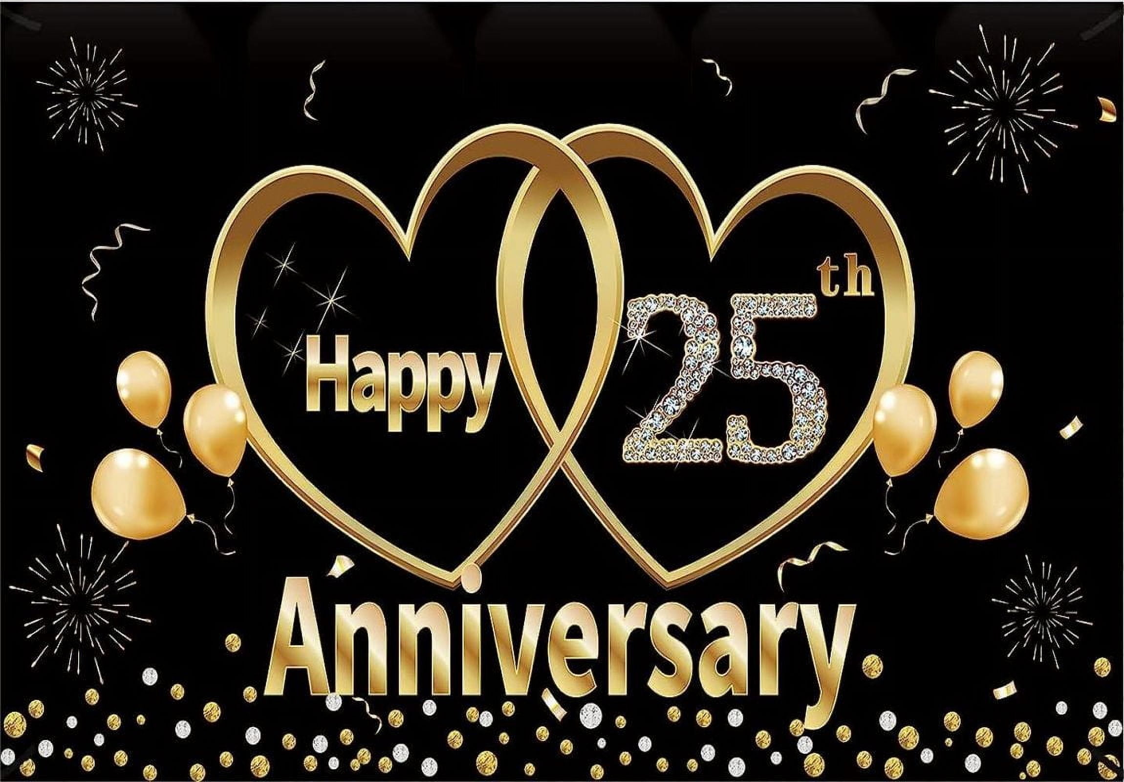Wedding Anniversary Backdrop for Photography Background Colorful Photo ...