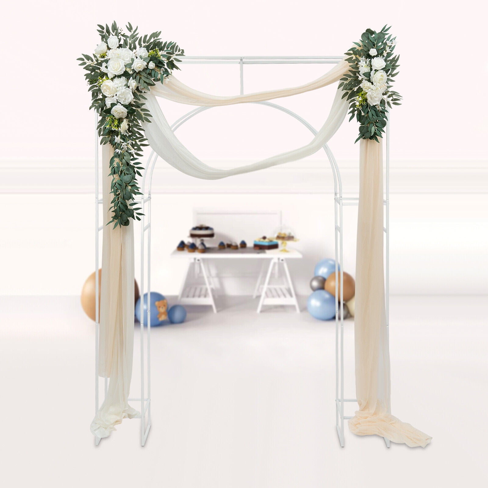 Wedding Arch Backdrop Stand Garden Wedding Arches for Ceremony ...