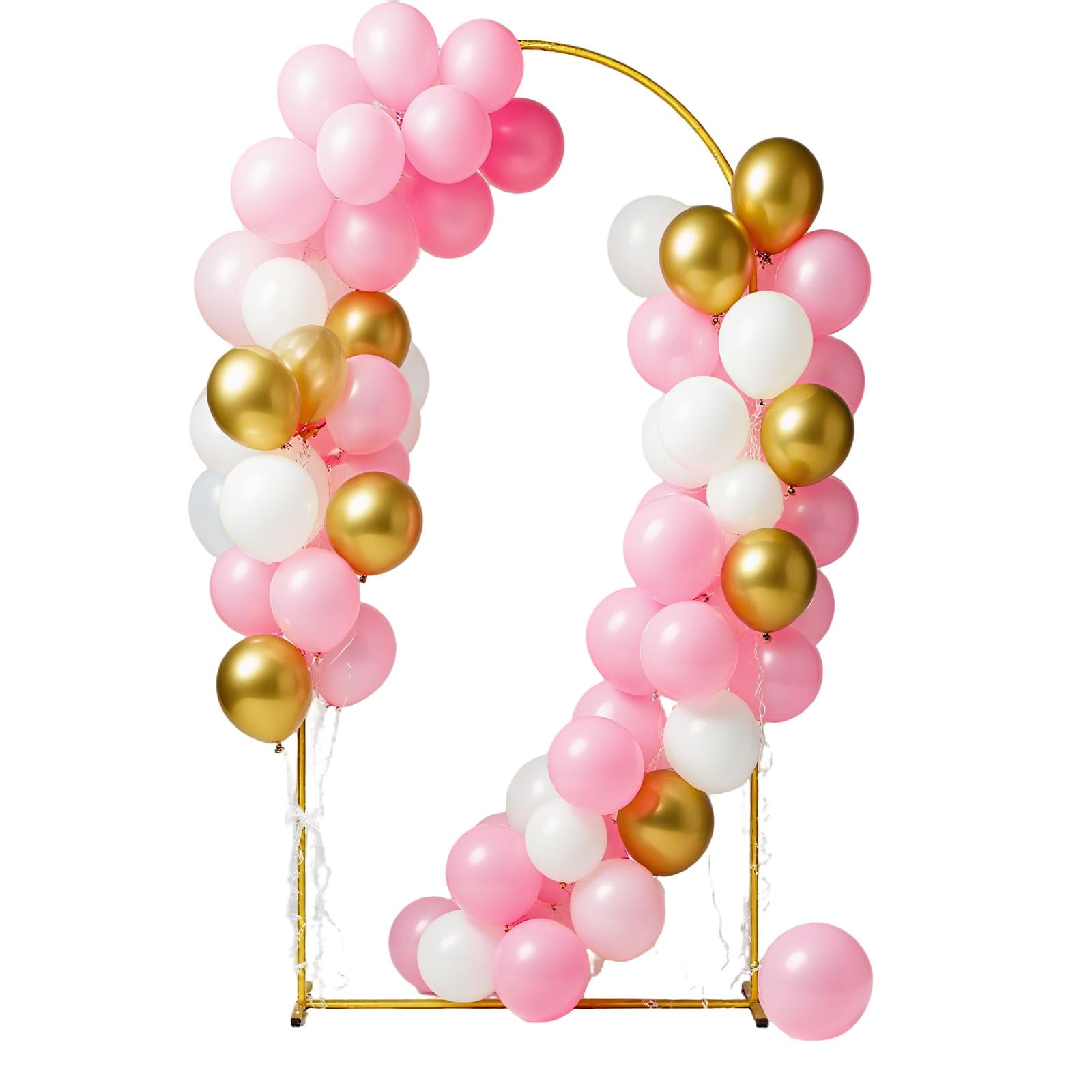 Wedding Arch Backdrop Stand Gold Metal Balloon Arch Stand for Wedding ...