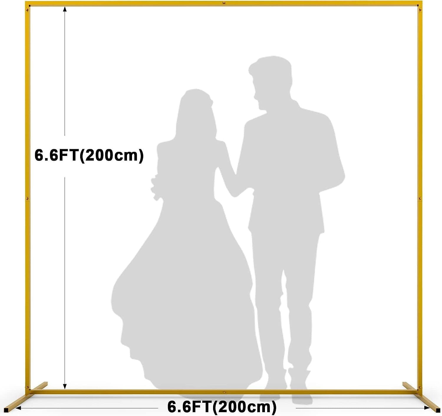 Wedding Arch Backdrop Stand Square for Ceremony Balloon Arches Stand ...