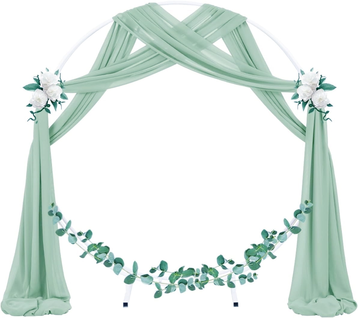 Wedding Arch Draping Fabric for Ceremony Reception Arch Decorations ...