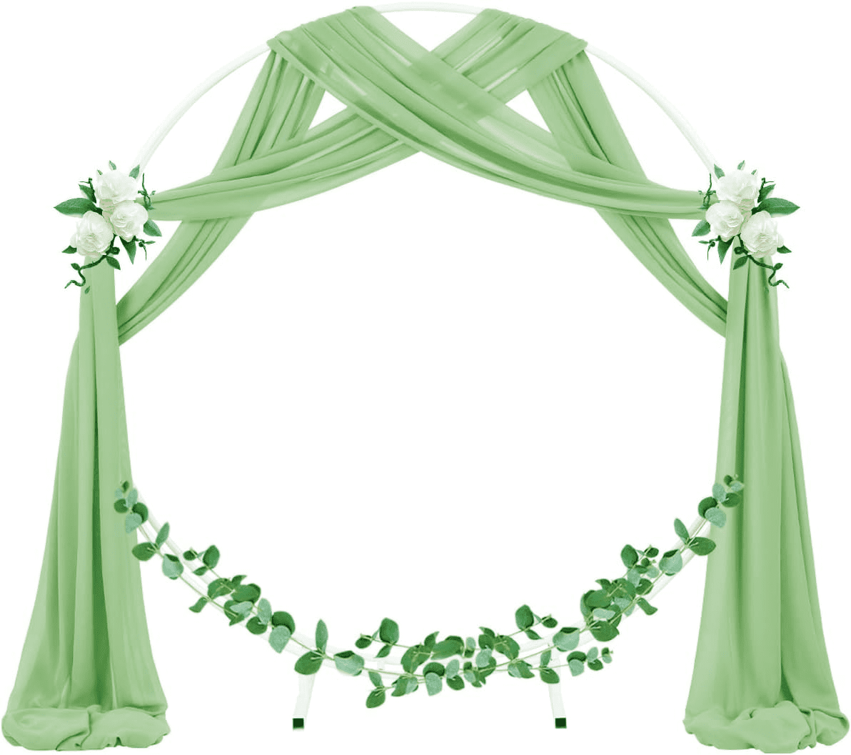 Wedding Arch Draping Fabric for Ceremony Reception Arch Decorations ...