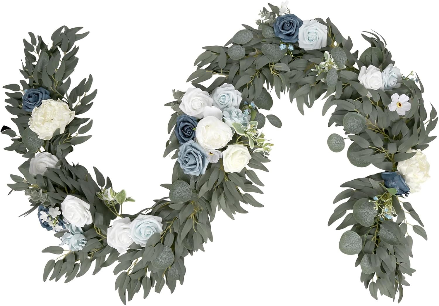 Wedding Arch Flowers 6 Ft Floral Garland, Flower Garland for Backdrop ...