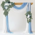 Wedding Arch Flowers and Drape Kit, Hanging Flower Arrangement ...