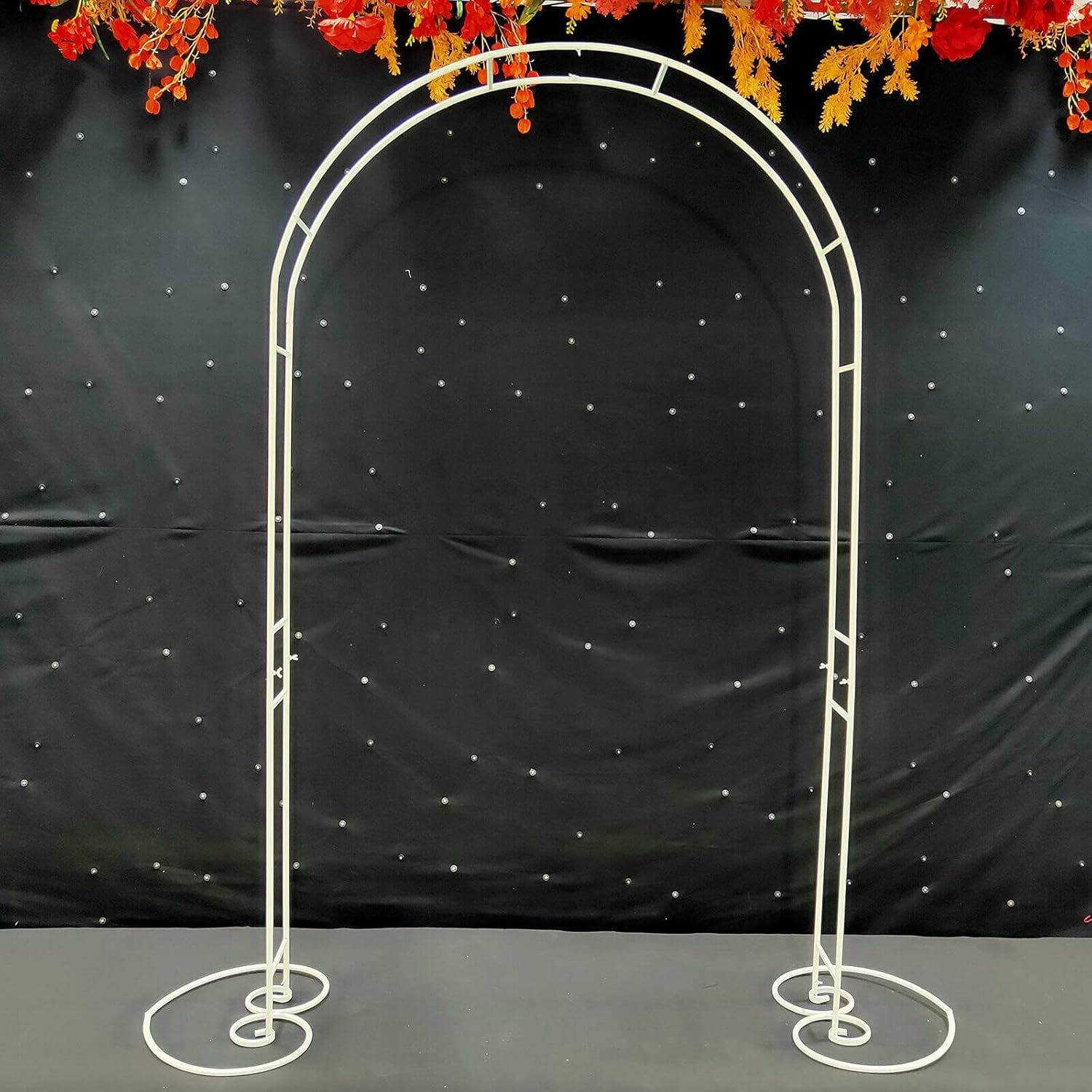 Wedding Arch, Metal Garden Arch, Party Wedding Garden Backdrop Arch ...