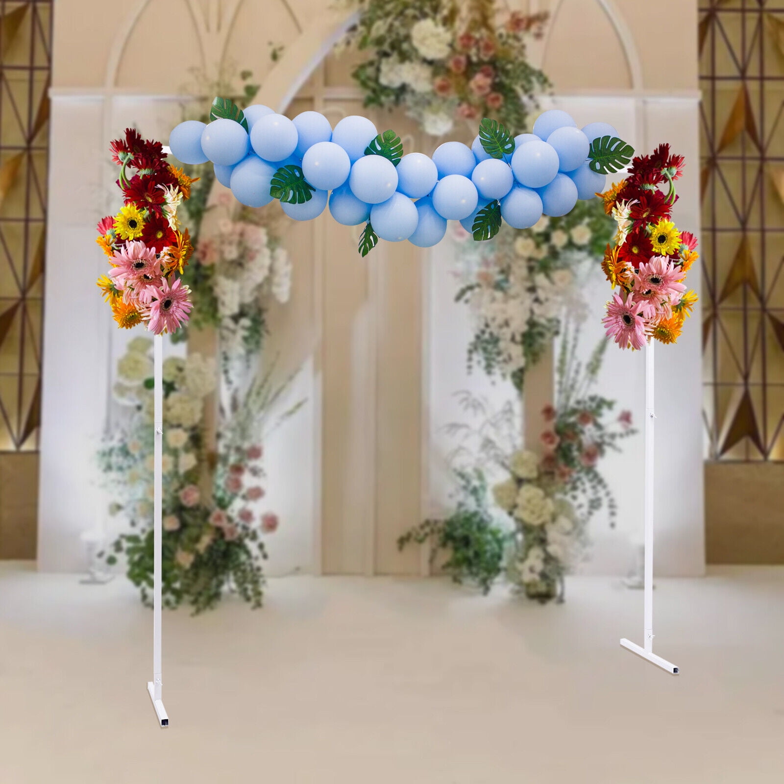 Wedding Arch Square Arch Rack Metal Flower Frame Stand Birthday Party ...