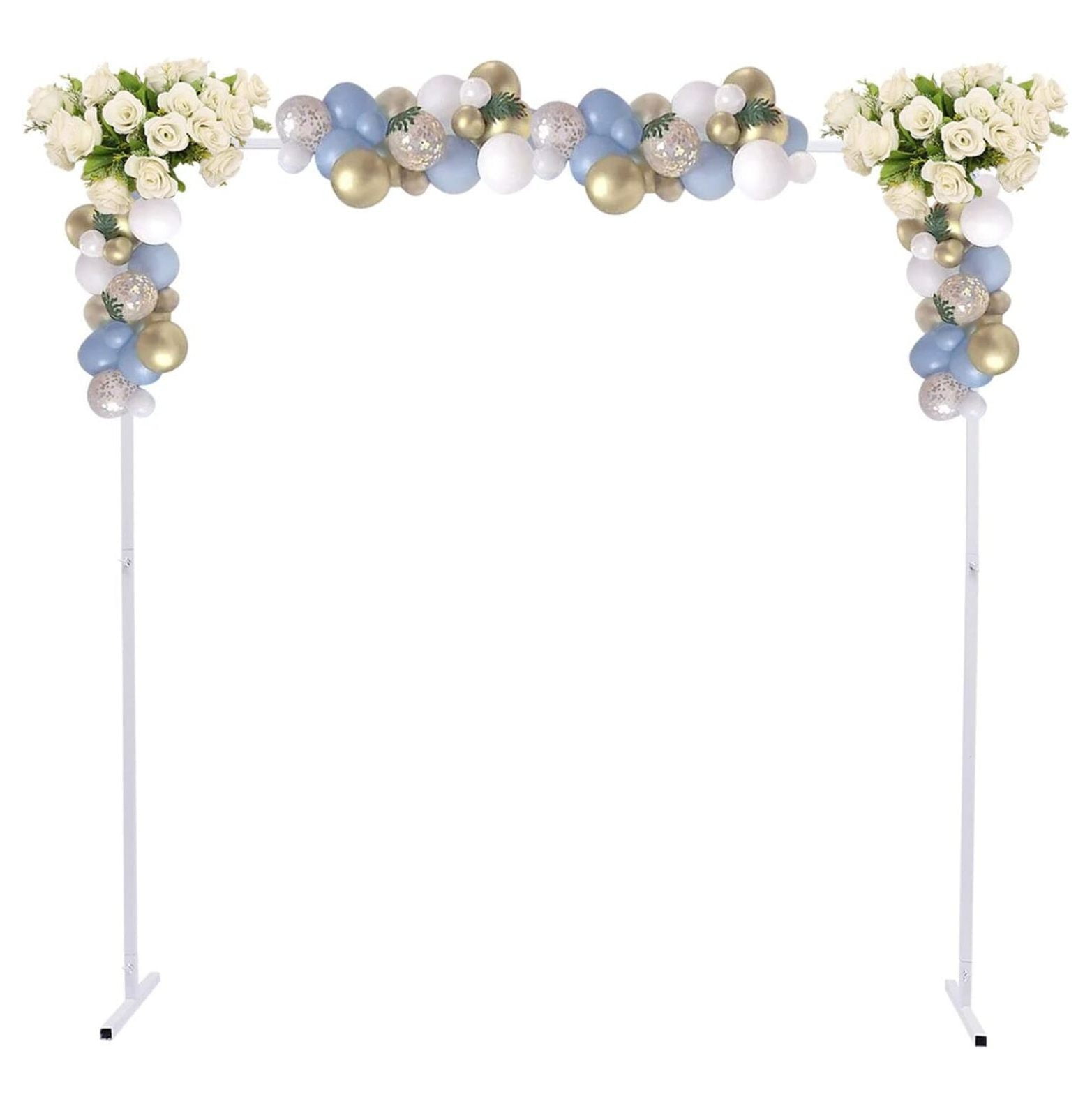 Wedding Arch Stand 6.6x6.6 FT Wide Square Arch Backdrop Stand for ...