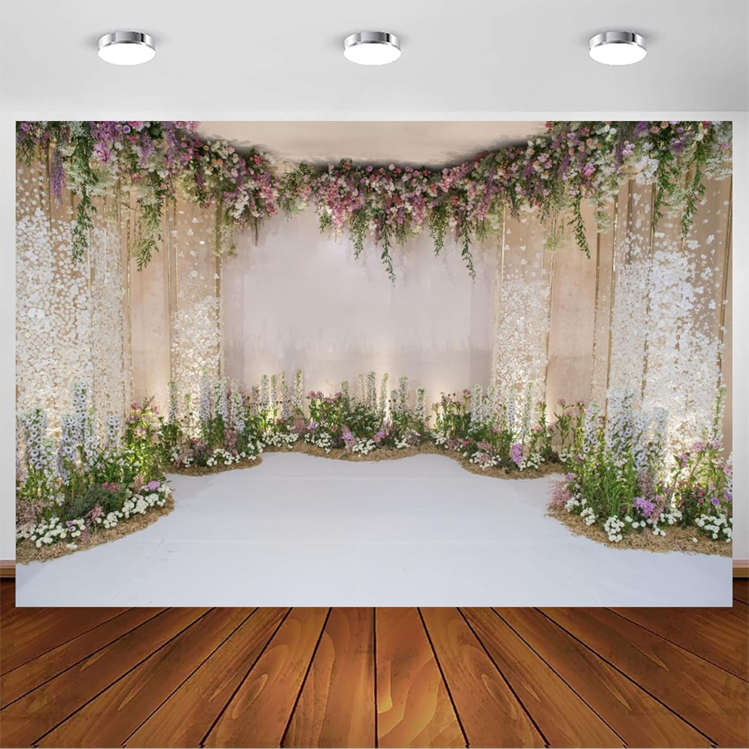 Wedding Beautiful Backdrop for Cradle Ceremony Background for Proposal ...