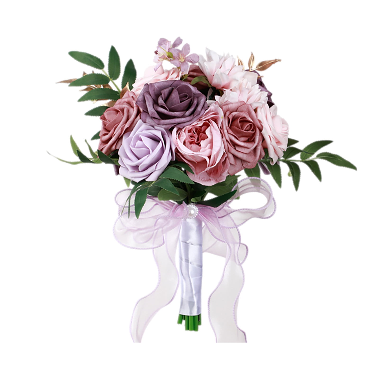 Wedding Bouquets For Bride Bridesmaid Large Big Bridal Bouquet White ...
