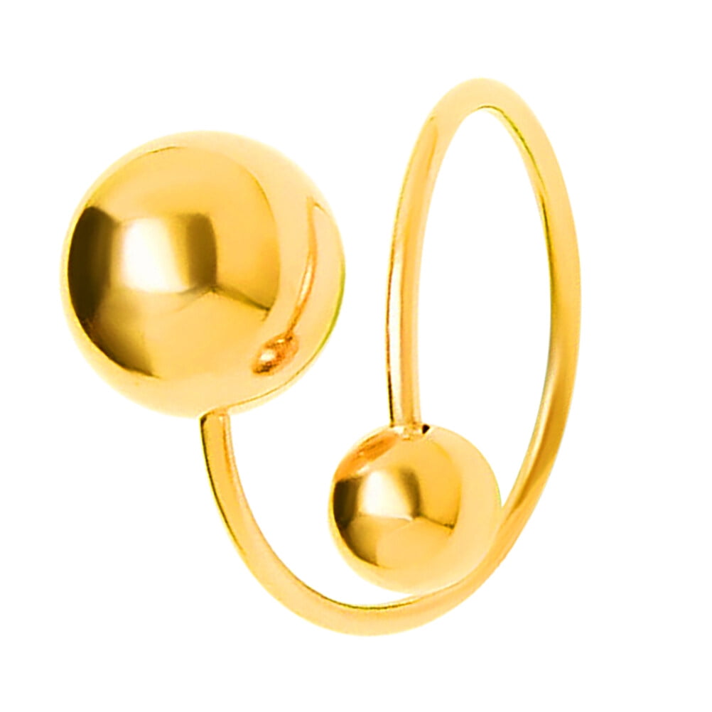 Wedding Bridal Band Steel Ball Ring Stainless Chic Rings Finger Women ...