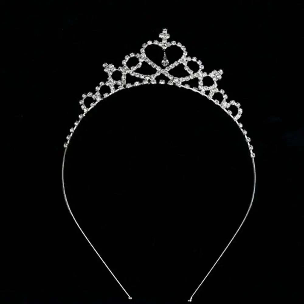 Wedding Bridal Rhinestone Crown Children Crystal Crowns Tiaras Girls ...