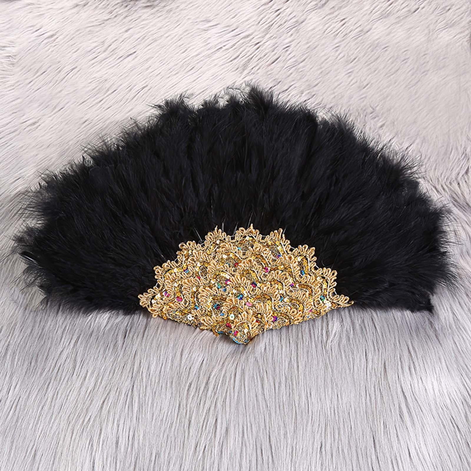 Wedding Bride Fan Folding Fan Decorative for Show Costume Decoration ...