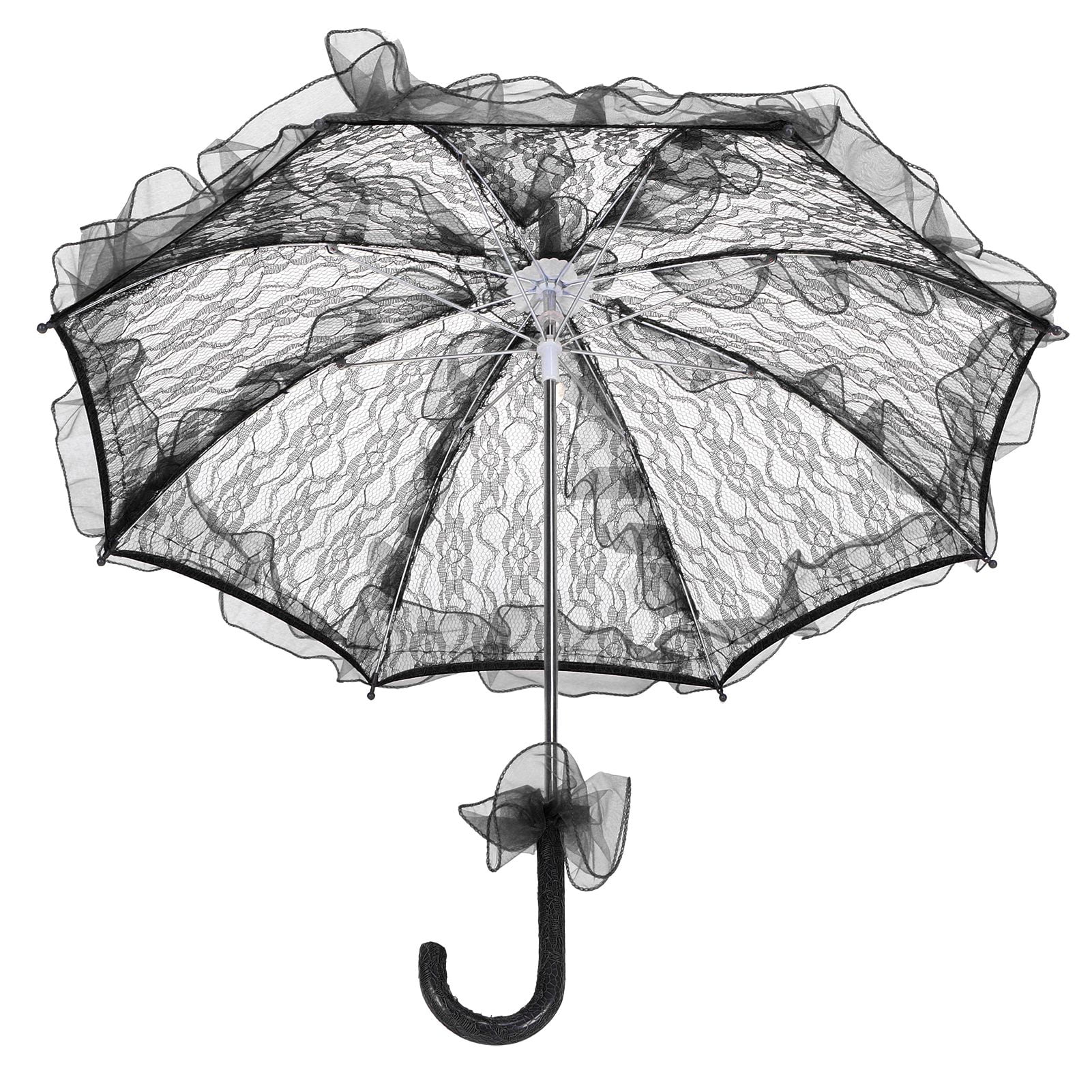 Wedding Bride Umbrella Unique Foldable Lace Fabric Parasol Umbrella ...