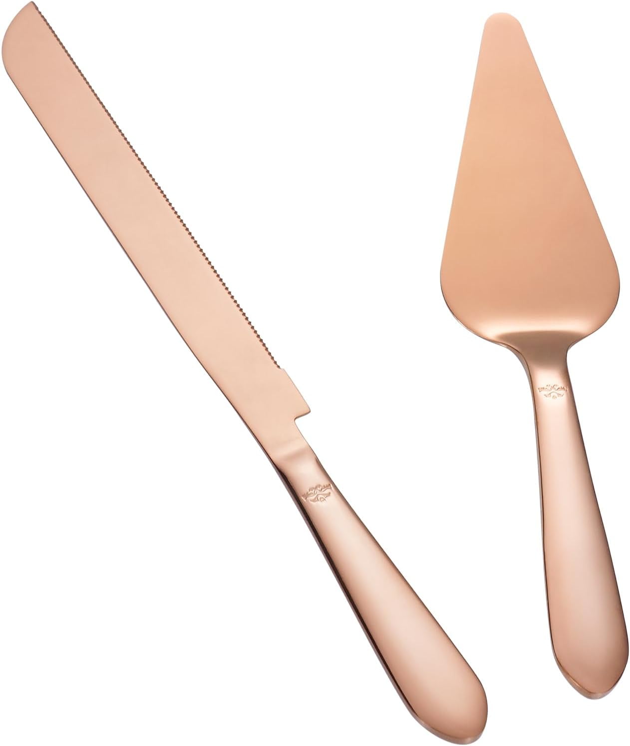 Wedding Cake Cutter Set, Elegant Cake Knife and Server Set, Thick ...