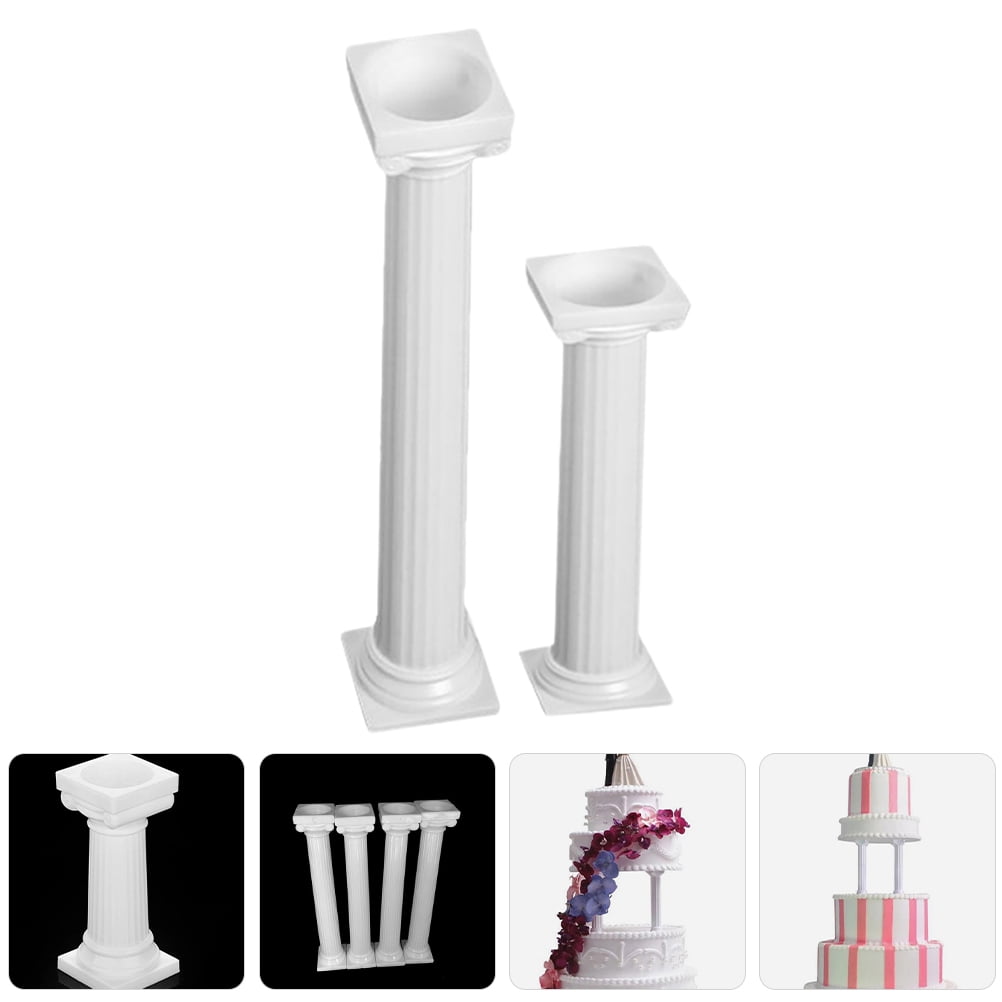 Wedding Cake Stand,8Pcs Roman Column Cake Stand Vintage Roman Pillar ...