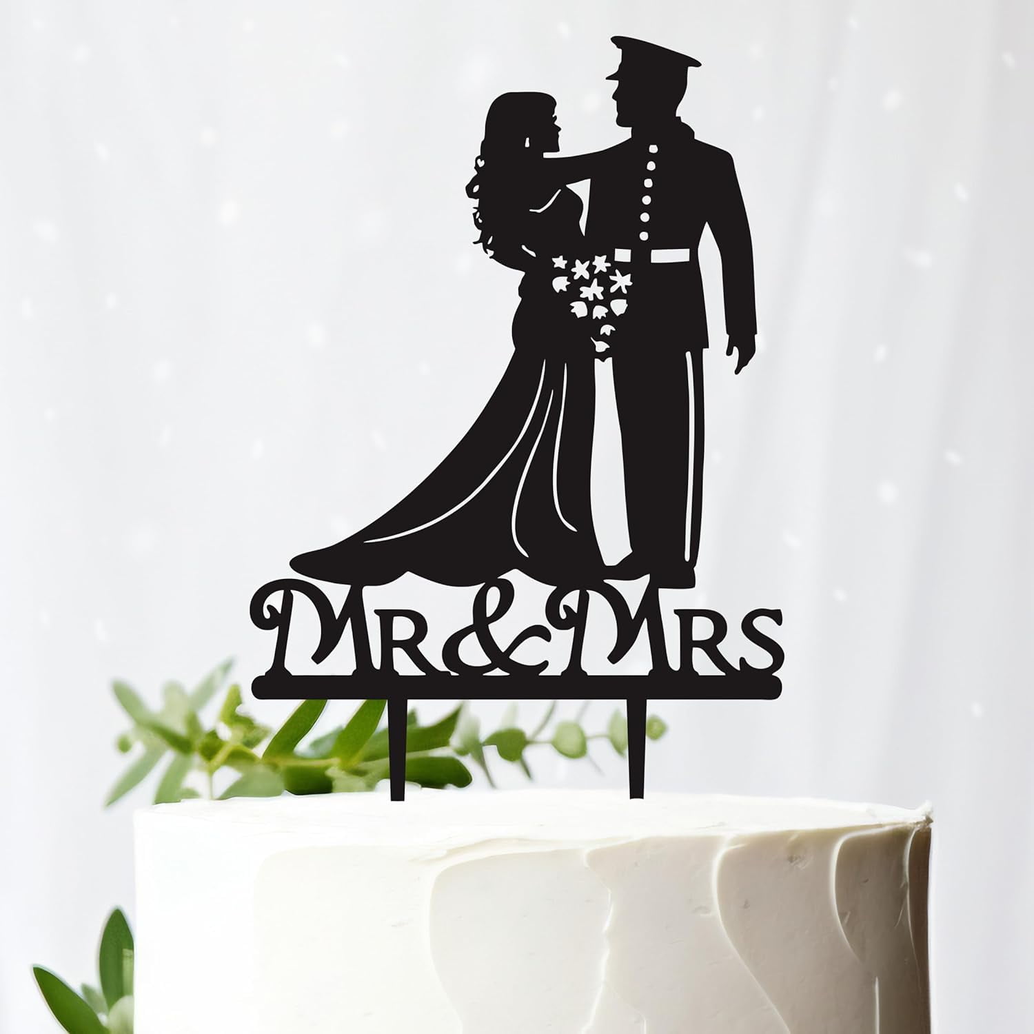 Wedding Cake Topper, Choose Military Uniform, Marine, Army, Navy ...