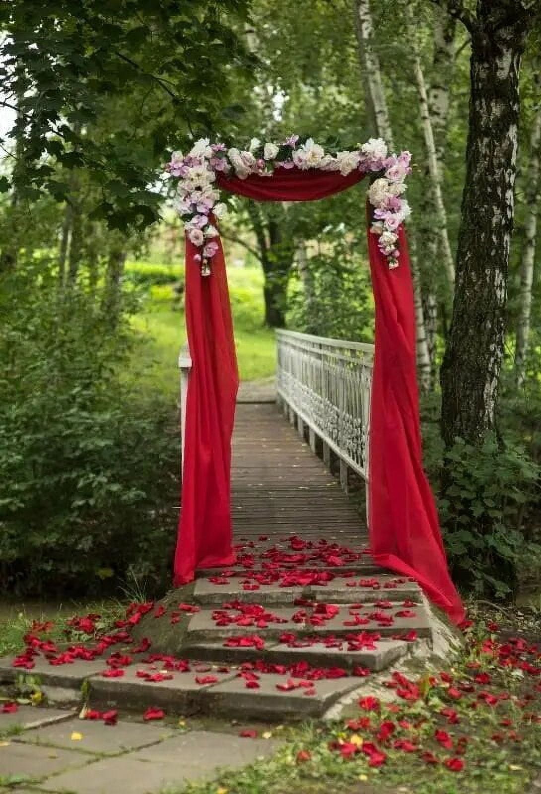 Wedding Ceremony Backdrop Rustic Floral Flower Wood Wall Valentine's ...
