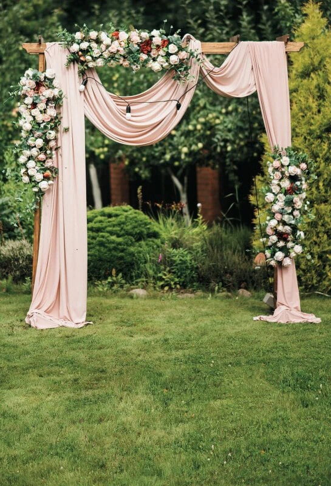 Wedding Ceremony Backdrop Rustic Floral Flower Wood Wall Valentine's ...