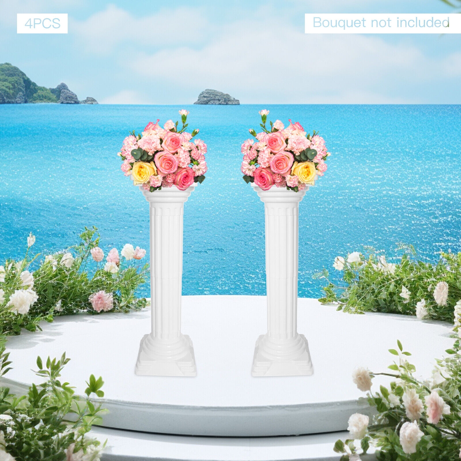 Wedding Column, Wedding Landscaping Pillar, Event Decorative Column for ...
