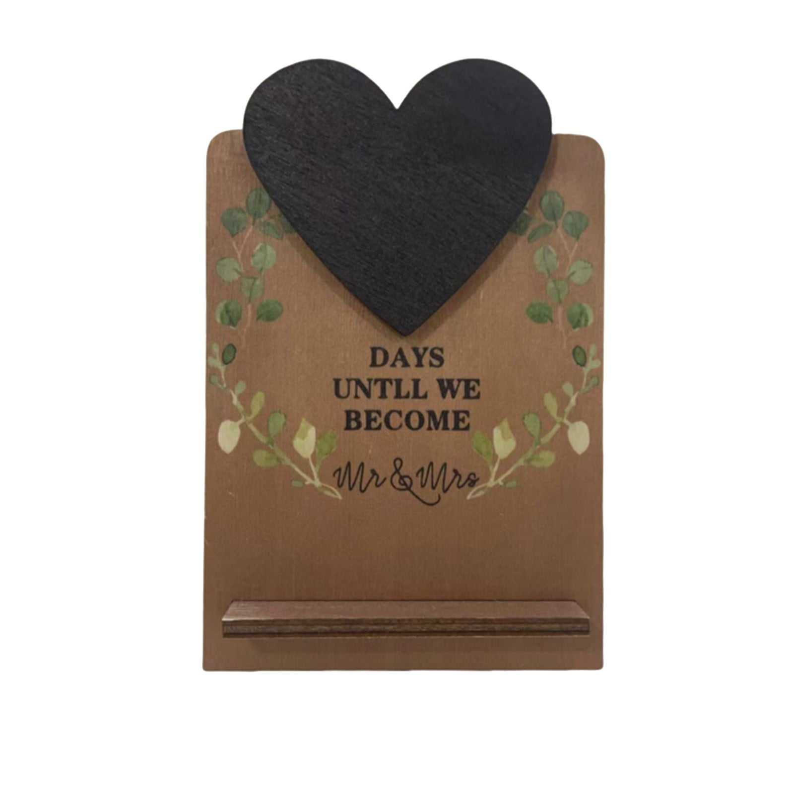 Wedding Countdown Customize Your Engagement Plaque . & . Wedding ...