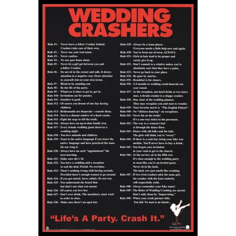 Affiche Du Film Wedding Crashers