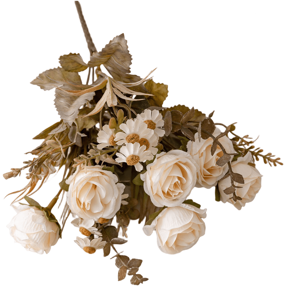 Wedding Decor Artificial Rose Bouquet Authentic Floral Appearance ...