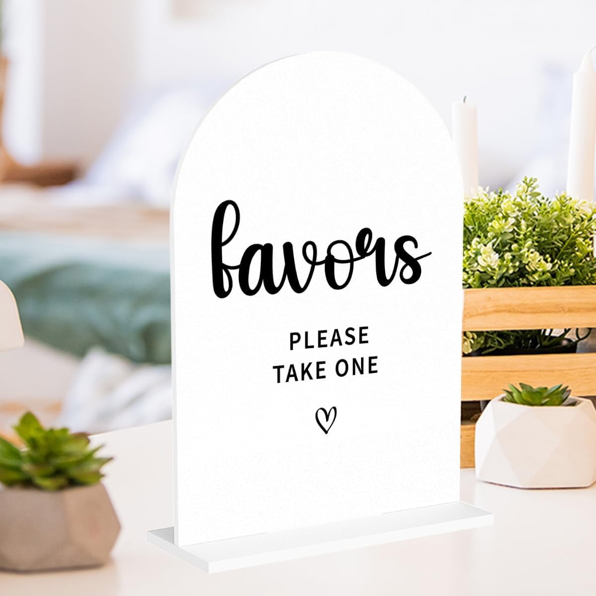 Wedding Decor Table Sign Table Top Signs for Wedding Reception and ...