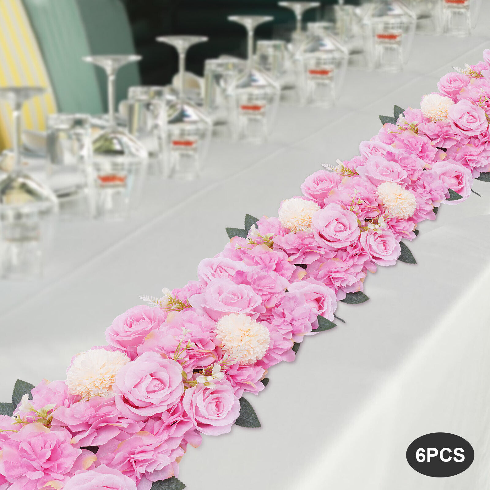 Wedding Dining Table Flower Centerpiece Artificial Flower Centerpiece ...